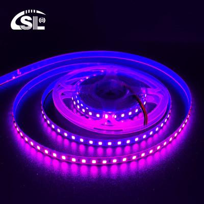 China Customized 12v24v 8mm 120leds Pink Die-Cutting Board SMD2835 Led Strip Light for sale