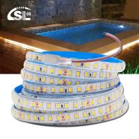 Quality COB Lighting Strip 110v220v 8mm 120leds 4000K IP67 Waterproof Die-Cutting Board for sale