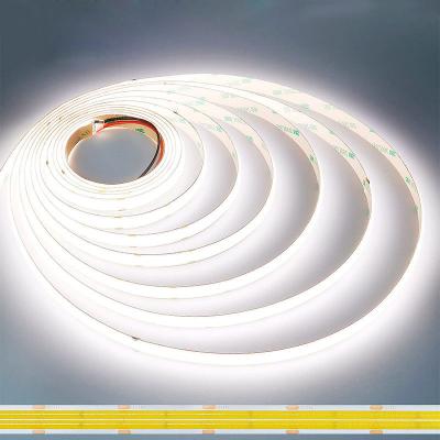 China High Density 8mm10mm 320leds 6500K White COB Led Strip Light for Indoor Decoration for sale