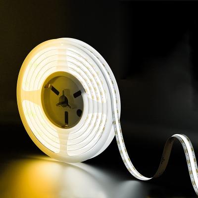 China Indoor decoration 8mm10mm 320leds 3000K4000K6500K Warm Natural White flexible COB Led Strip Light for sale
