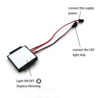 China Convenient 110V 240VAC Touch Switch for LED ON/OFF /dimmer Function in Bathroom Mirror for sale