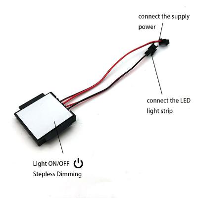 China Convenient 110V 240VAC Touch Switch for LED ON/OFF /dimmer Function in Bathroom Mirror for sale