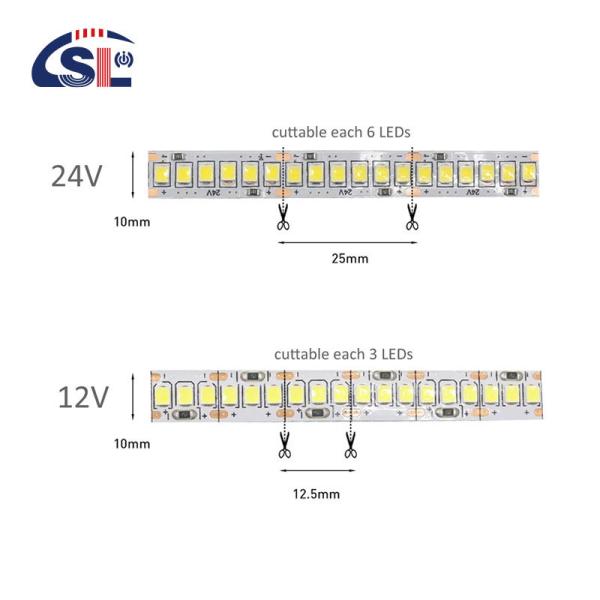 Quality 240LED 2835 LED Strip Light for Room Kitchen Bar Neutral White/Warm White/White for sale