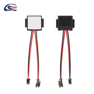 China DC12V 12W 24W 36W 3.3cm*3.3cm*0.8cm One Button Touch Sensor Switch for Smart Mirrors for sale