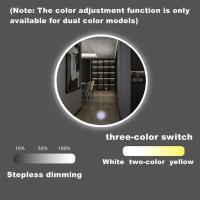 China Customized Dc12 3A/5A Dimmer Touch Sensor Switch for Makeup Bathroom Mirror Defogger for sale