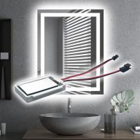 China 110V 240VAC LED Strip Light Controller Touch Button Wall Switch for Smart Mirror for sale