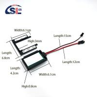 China 110V 240VAC LED Strip Light Controller Touch Button Wall Switch for Smart Mirror for sale