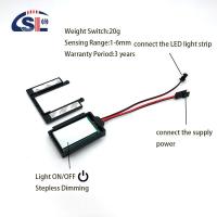 China 110V 240VAC LED Strip Light Controller Touch Button Wall Switch for Smart Mirror for sale