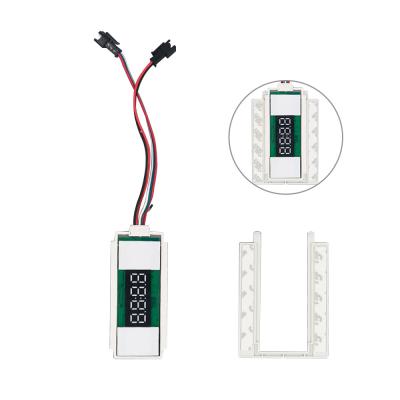 China Time Display Slim DC12V 5A 60W Defogger LED Light Mirror Touch Sensor Stepless Dimmer Switch for sale