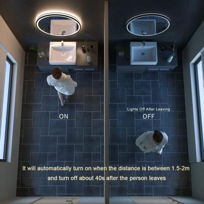 China Customizable 12V/24V 5A 60W/120W Rader PIR Motion Sensor Light Switch LED Light Source 1NO/1NC Switch Combination Bathroom for sale