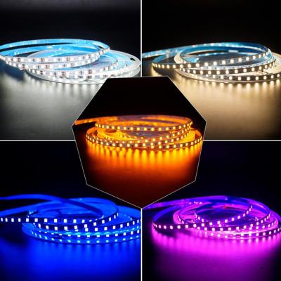 China 3- 10m 12V DC 60LED/M Flexible RGB LED Strip Light for TV Backlighting Illumination for sale