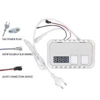 China DC12V 5A 60W Single Color Touch Sensor Switch Led Mirror Touch With Time Temperature Display for sale