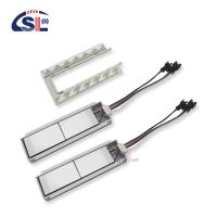 China Double Button Bathroom Mirror Defogger with Three Color Touch Sensor Switch Smart for sale