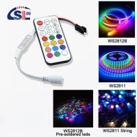 China 120lm/w Support IC Type 12V 21Keys RF Remote Digital LED Controller for WS2811 WS2812 for sale