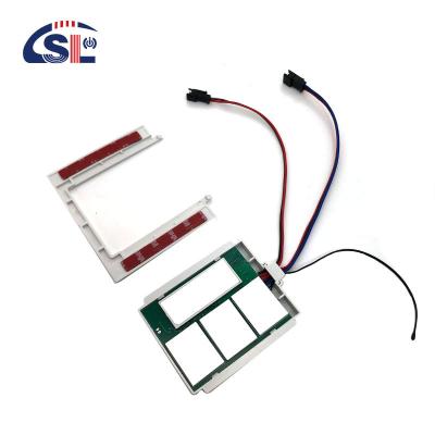 Cina Defogger per lo specchio del bagno con sensore a tre pulsanti con interruttore di tempo e temperatura 12V 5A in vendita