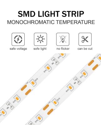 Cina Facile installazione 24V SMD2835 180D 8mm LED Light Strip per bagni in vendita