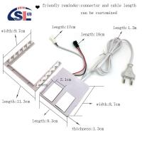 China Large Two Buttons Touch Sensor Switch with Bracket Easy Installation DC12V Customized for sale