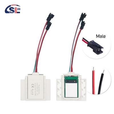 Cina DC12V Sensore di scansione manuale a tre colori Switch per specchi intelligenti in vendita