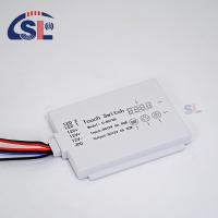 China Customized DC12V SL Split Tripple Button Tripple Color Touch Sensor Switch Radar Time Temperature Display Screen with bracket Smart Mirrors for sale