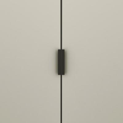 China Luxury Shaker Style PVC Wardrobe Door ENF Certified Splash Resistant for sale