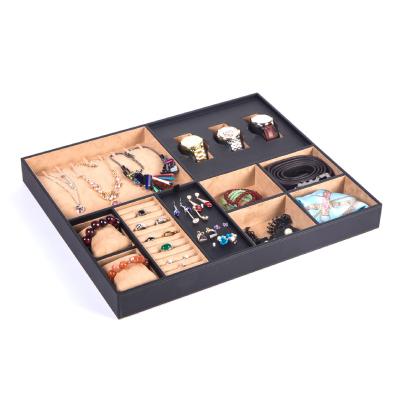 China Premium Leather & Velvet Modular Jewelry Drawer Organizer for Wardrobes Model 23.05.00106 for sale