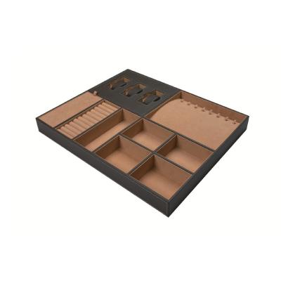 China Wardrobe Closet Storage Jewelry Drawer Tray Pull Out Jewellery Tray Elegant Design for sale
