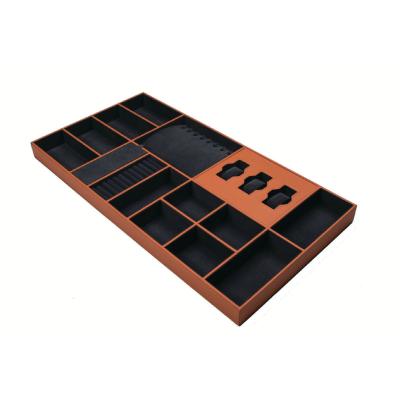 China Multi Sectional Custom Made Jewelry Drawer Inserts Jewellery Tray Organiser for sale