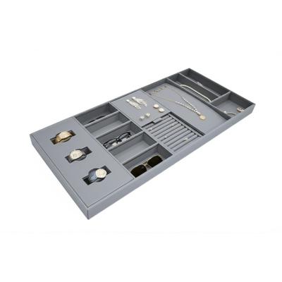China Customization Jewelry Storage Trays Stacking Jewelry Trays Open Structure Design for sale