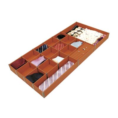 China Custom Size Wardrobe Jewelry Organizer Tray Drawer Jewelry Inserts Exquisite YG-T001 for sale