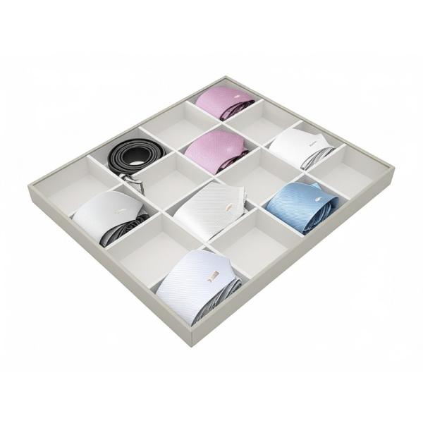 Quality Handmade Modular Velvet Jewelry Drawer Organizer Closet Drawer Insert for sale