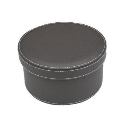 China Decorative Round Storage Box With Lid Closet Storage Box 202x107mm Elegant for sale