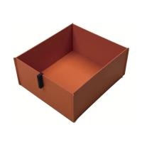 Quality Exquisite Faux Leather Drawer For Closets Home Decorative Organizer Boxes for sale