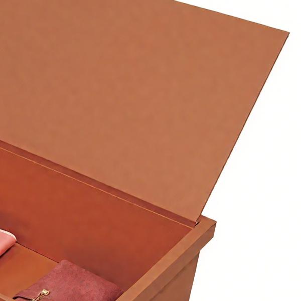 Quality MDF PVC Wardrobe Organizer Box Closet Storage Boxes Durable For Underwear & for sale