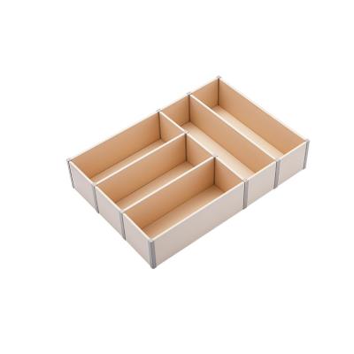 China Customization Luxury Diy Adjustable Drawer Organizer Wardrobe Kitchen Drawer Dividers for sale