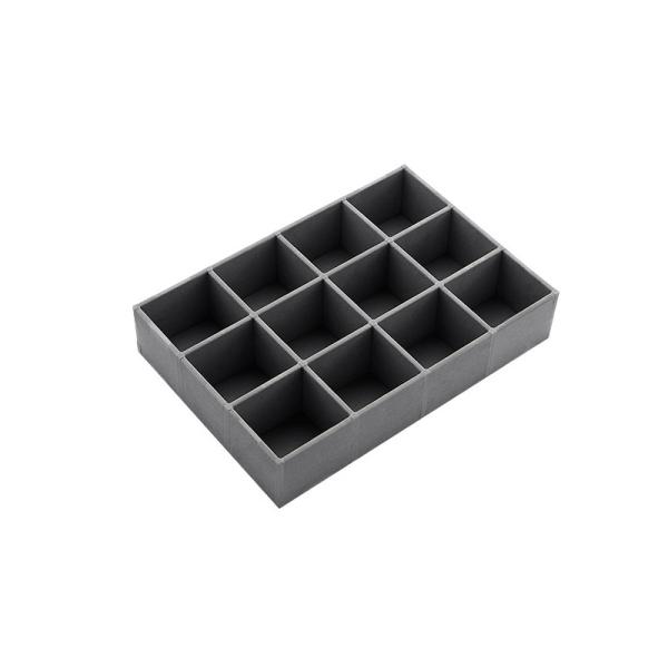 Quality Luxury Fabric Finish PVC Plastic Drawer Divider Honeycomb Core Custom Drawer Organizer Diy for sale