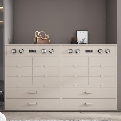 China Customizable PVC Electric Watch Winder Drawer For Cabinets Luxury Finish Space Saving for sale