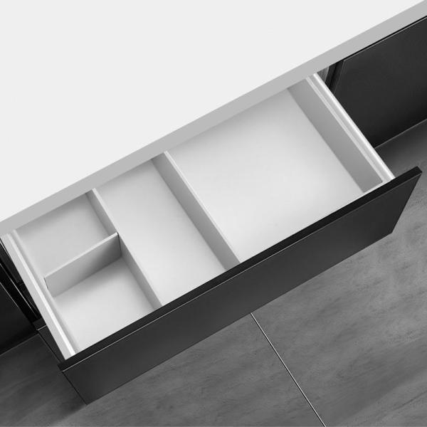 Quality Cut To Size DIY Drawer Organizer Dividers 1Min Snap Assembly Eco Friendly For for sale