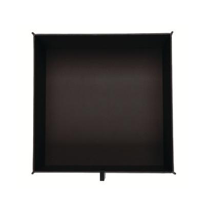 China Stylish Faux Leather Closet Storage Box For Wardrobe Organization & Home Decor for sale