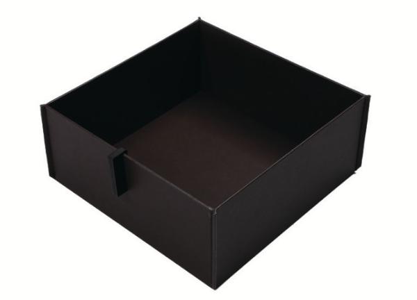 Quality Stylish Faux Leather Closet Storage Box For Wardrobe Organization & Home Decor for sale