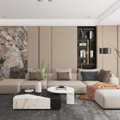 China PVC Clad MDF Board Modular Wall Cladding Panel Custom Sizes 6-18mm for sale