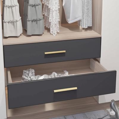 China Modern Minimalist Wardrobe Drawer Front Panels Customizable Eco Friendly for sale
