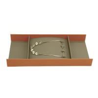 Quality OEM Lightweight Jewelry Organizer Tray Aluminum & PVC Leather 460x155x50mm for sale