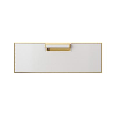 China MJMFD Custom Drawer Front Panel CYDP-002 | ENF Grade Particleboard/MDF, Eco-Friendly PVC Leather, Edge-Banded, Hardware Handle Included for sale