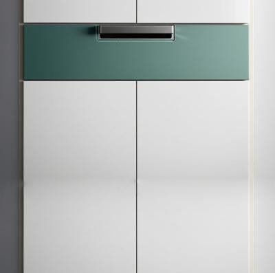 China MJMHD Customizable Drawer Front Panel, CYDP-002 Model, ENF Grade Particleboard/MDF with Eco PVC Leather, Edge-Banded and Hardware Handle for sale