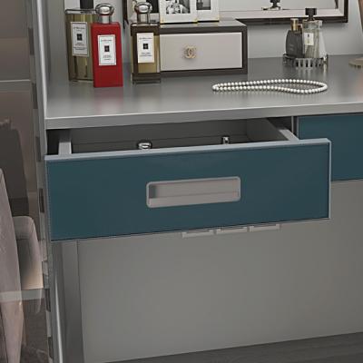 China MJMFD Customizable CYDP-004 Drawer Front Panel - ENF Grade Particleboard/MDF, Eco-Friendly PVC Leather, Edge-Banded, Hardware Handle Included for sale