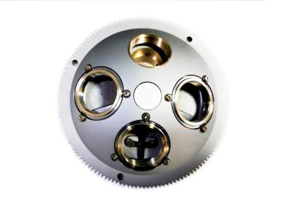 Cina Nosepiece durevole di Tmotorised degli accessori del microscopio, riple/Nosepiece cinque di Quadripuntal - fori il Nosepiece in vendita