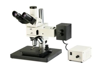 Cina Microscopio metallurgico Trinocular 50x-500x del grande montante della base in vendita