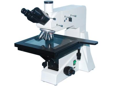 Cina campo mobile 204x204 della fase del microscopio metallurgico di 50x-800x Trinocular il vasto ha riflesso in vendita