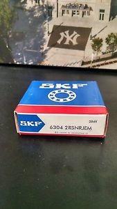 China SKF 6304-2RSNR JEM Ball Bearing Electric Motor Quality 6304-2RS 20x52x15mm       ball bearing	   huge savings for sale