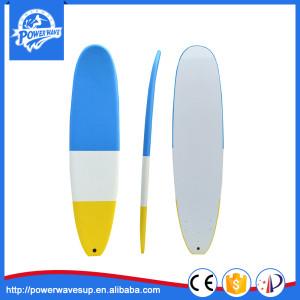 China Colorful 6ft Soft Deck Surfboards Customized Blue IXPE Soft Surfboards for sale